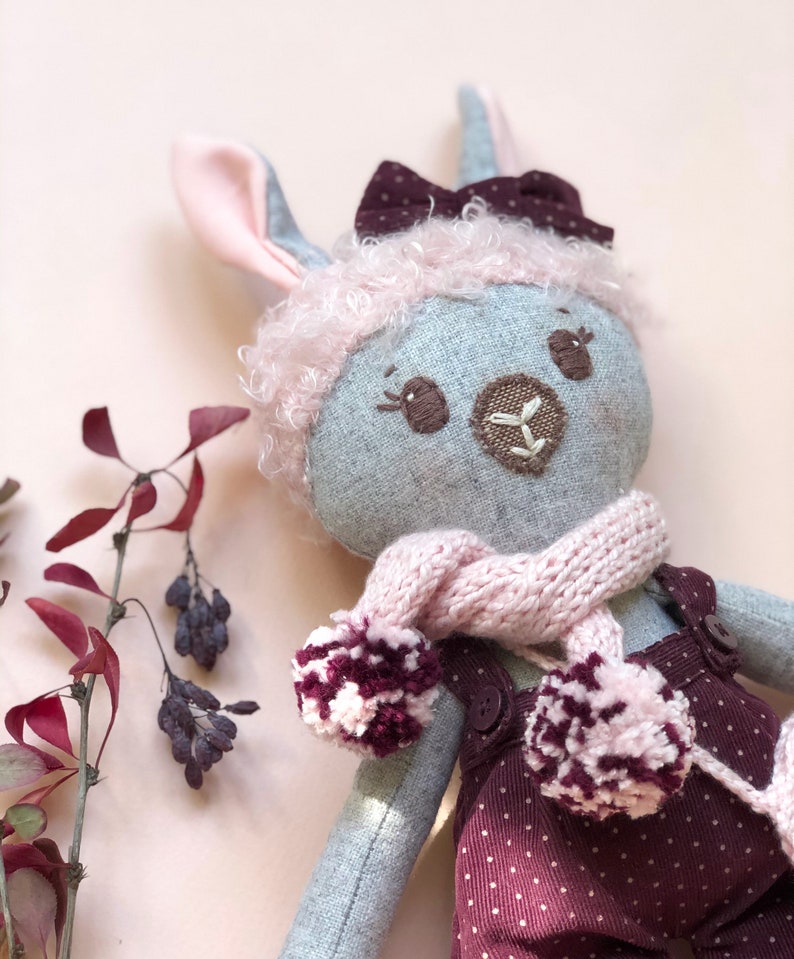 Llama Soft Toyhandmade Llama Toy Rag Doll Heirloom Llama - Etsy