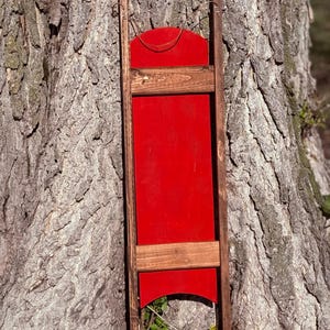Red JOY 36inch Sled Sign - Etsy