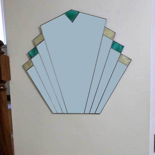 Fan Shaped Mirror - Etsy UK