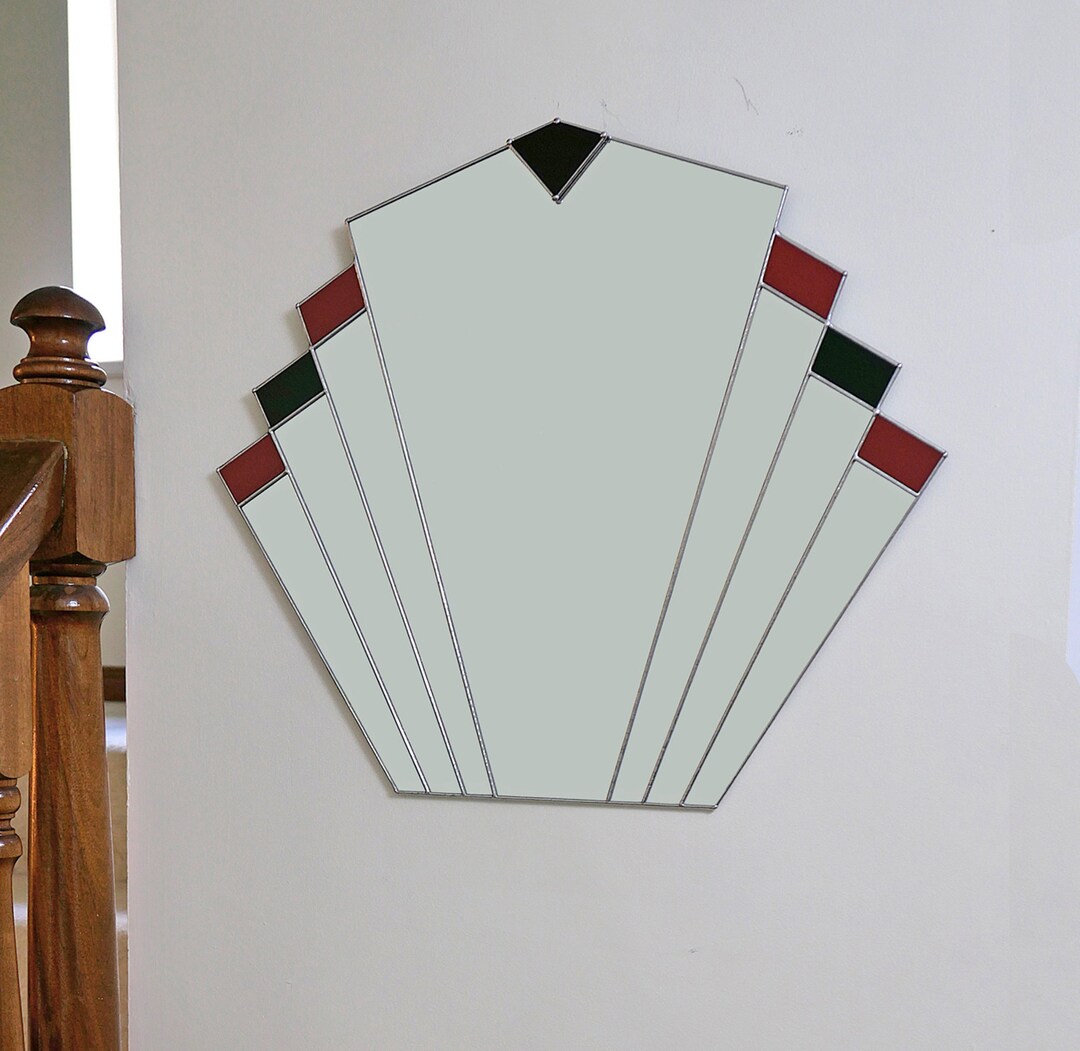 Art Deco 1930s Vintage Style Fan Mirror - Etsy