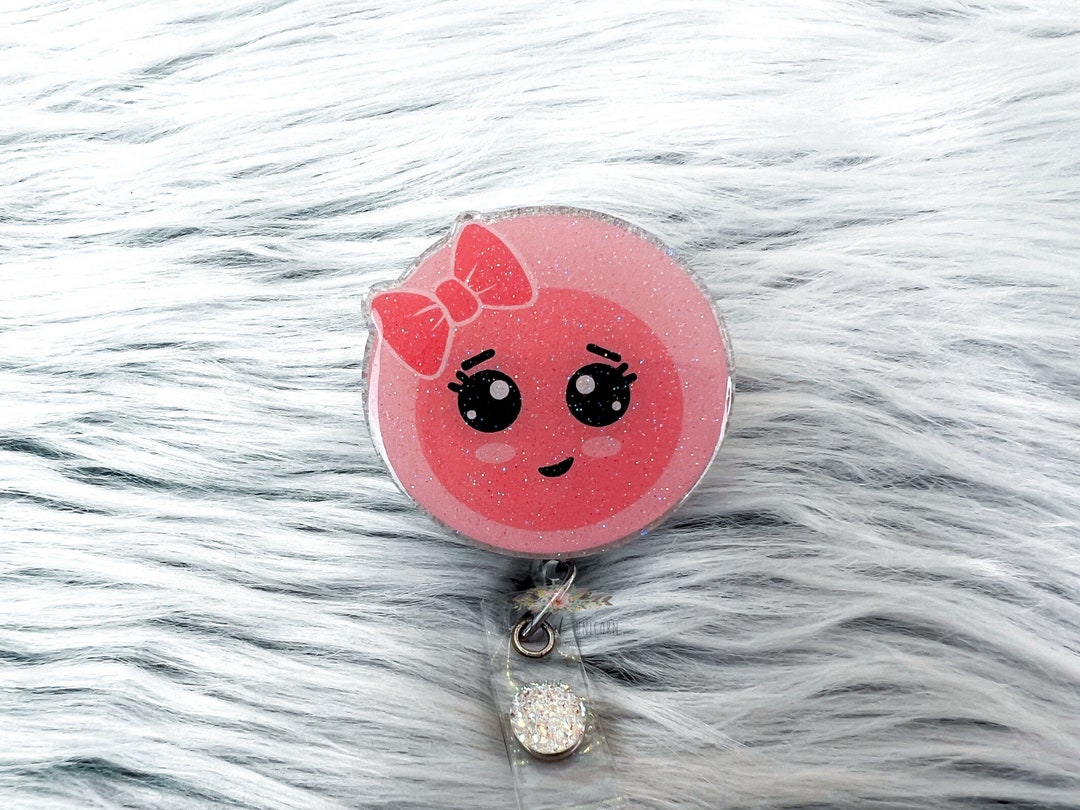 Egg Badge Reel, Labor and Delivery Nurse, OBGYN Badge Reel, Nurse Badge ...