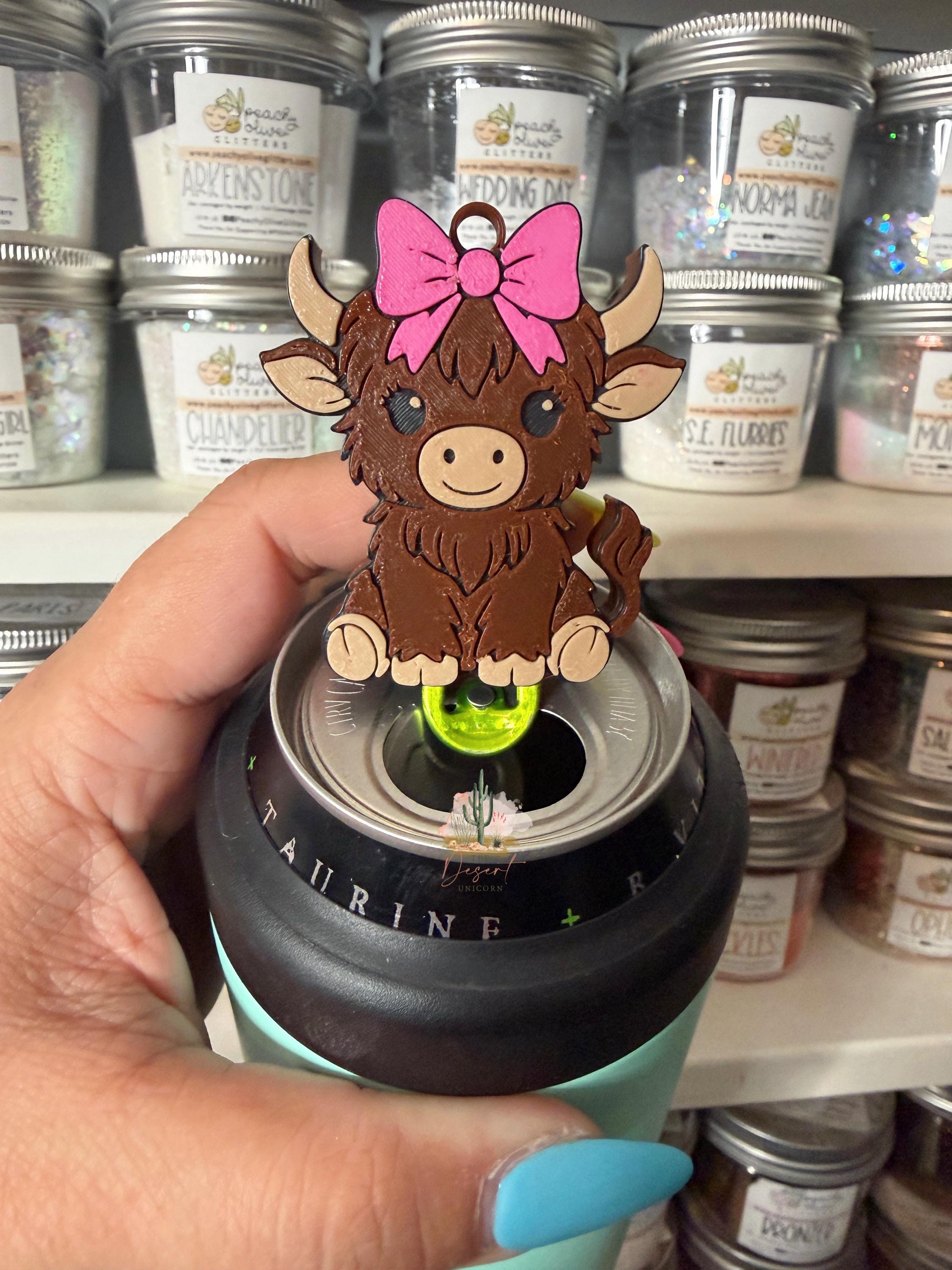 Highland Cow Nail Saver | 3D Printed Can Tab Opener, Long Nail Helper ...