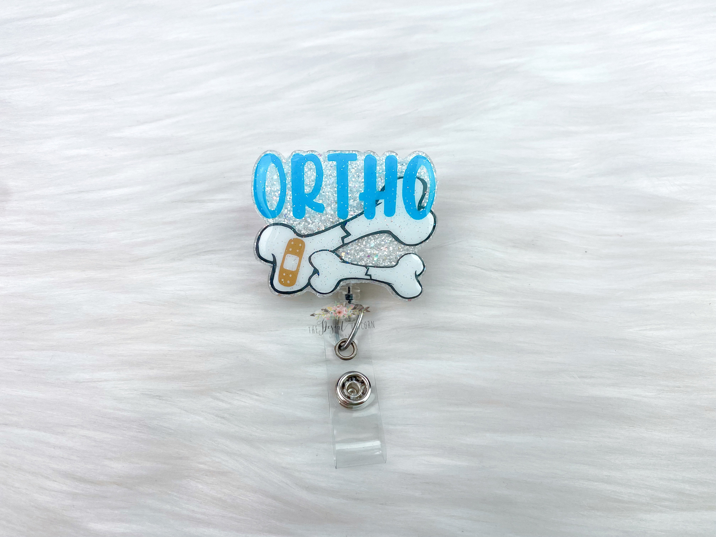 Ortho Badge Reel Orthopedic Orthopedic Nurse Badge Reel | Etsy