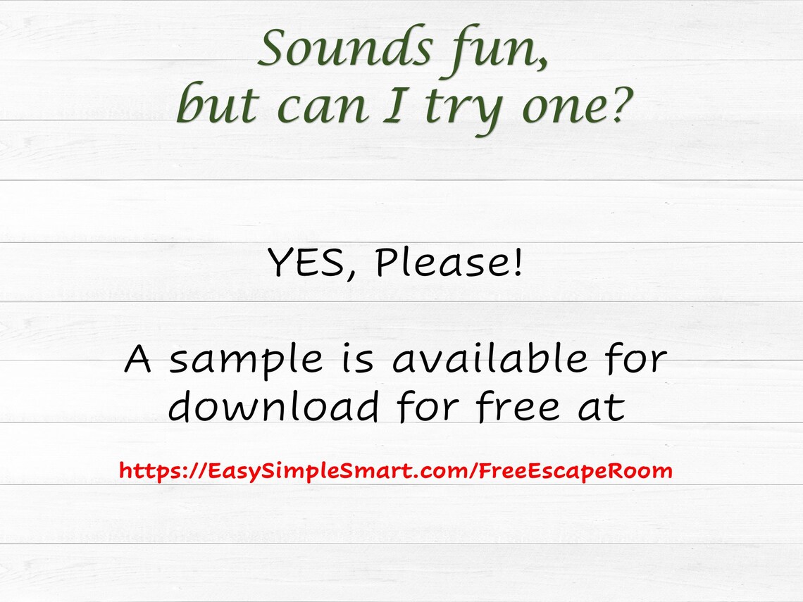 Escape Room for Kids Escape From Castle - Etsy