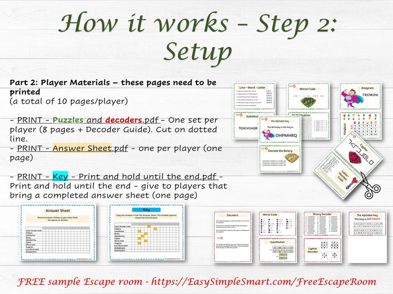 Escape Room for Kids Escape From Castle - Etsy