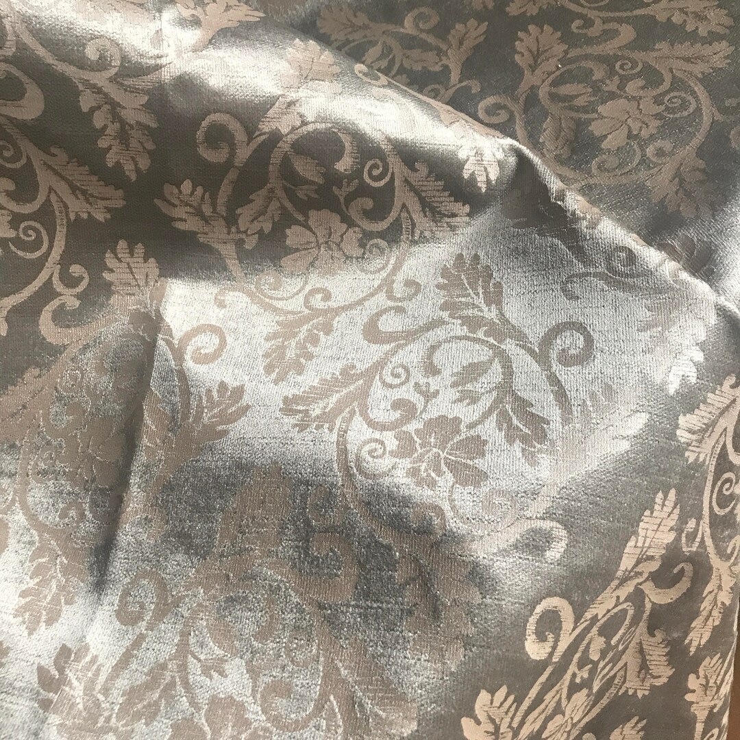 Handprinted Upholstery Velvet Remnant - Etsy