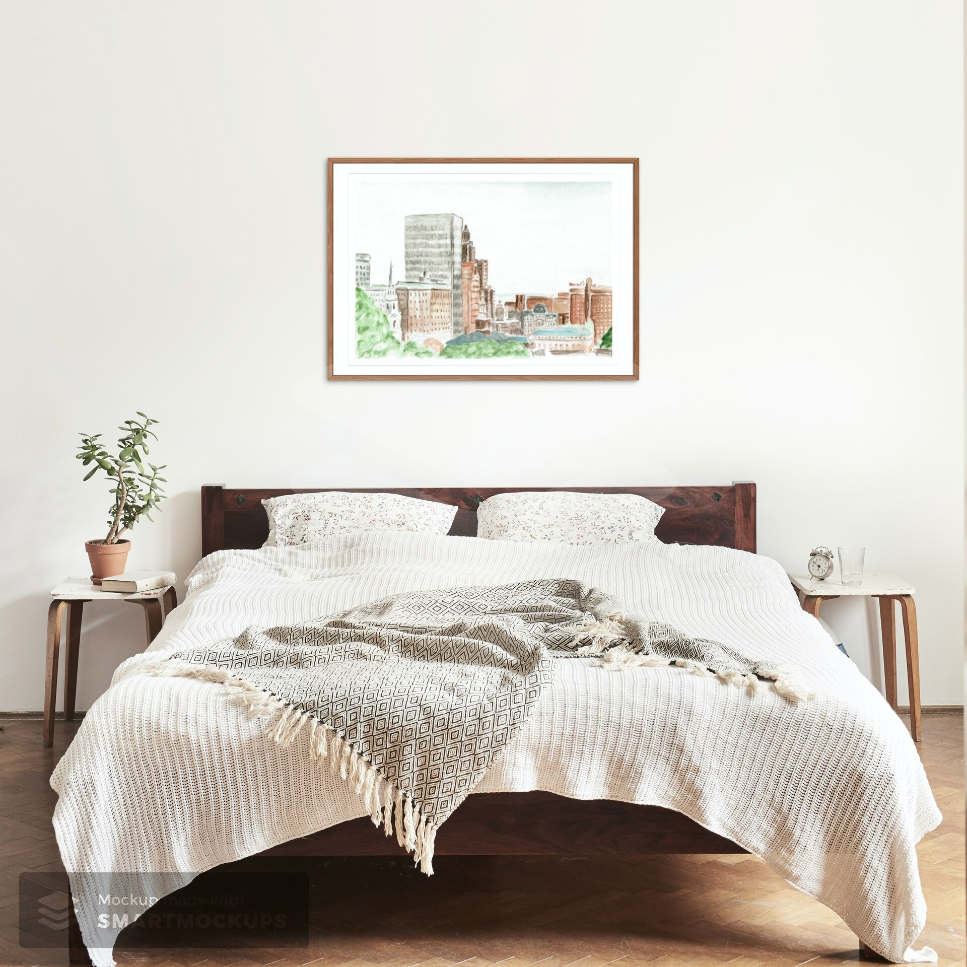 Providence Rhode Island Art Watercolor - Digital - Etsy