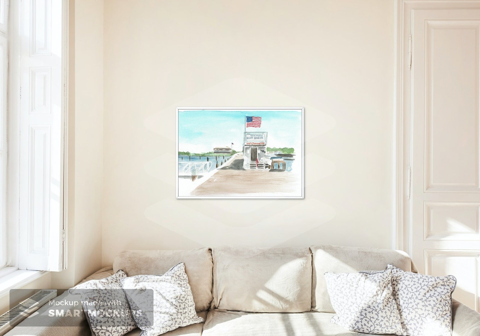 Block Island Boat Basin Marina, New Shoreham, the Oar Restaurant - Etsy