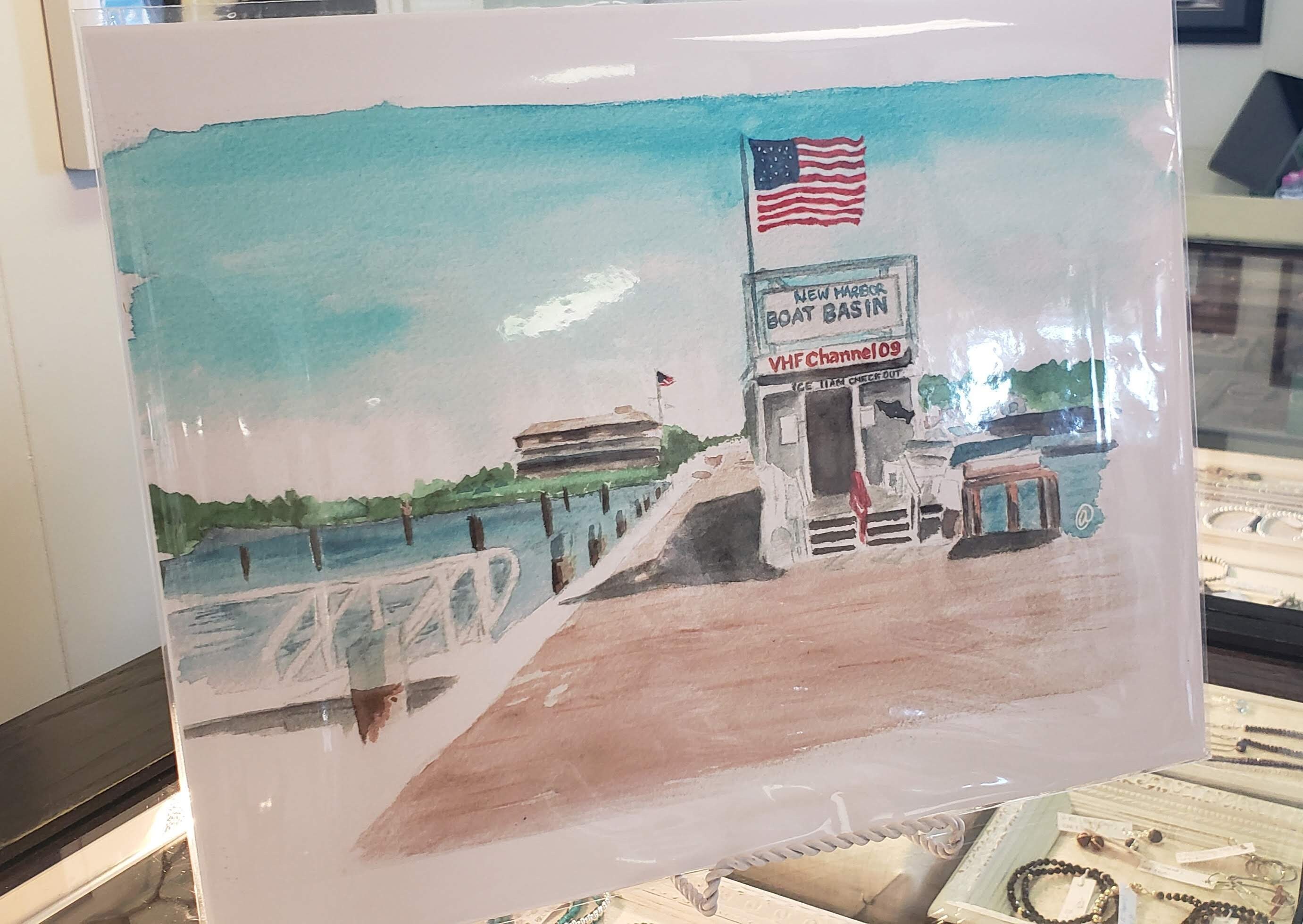 Block Island Boat Basin Marina, New Shoreham, the Oar Restaurant - Etsy