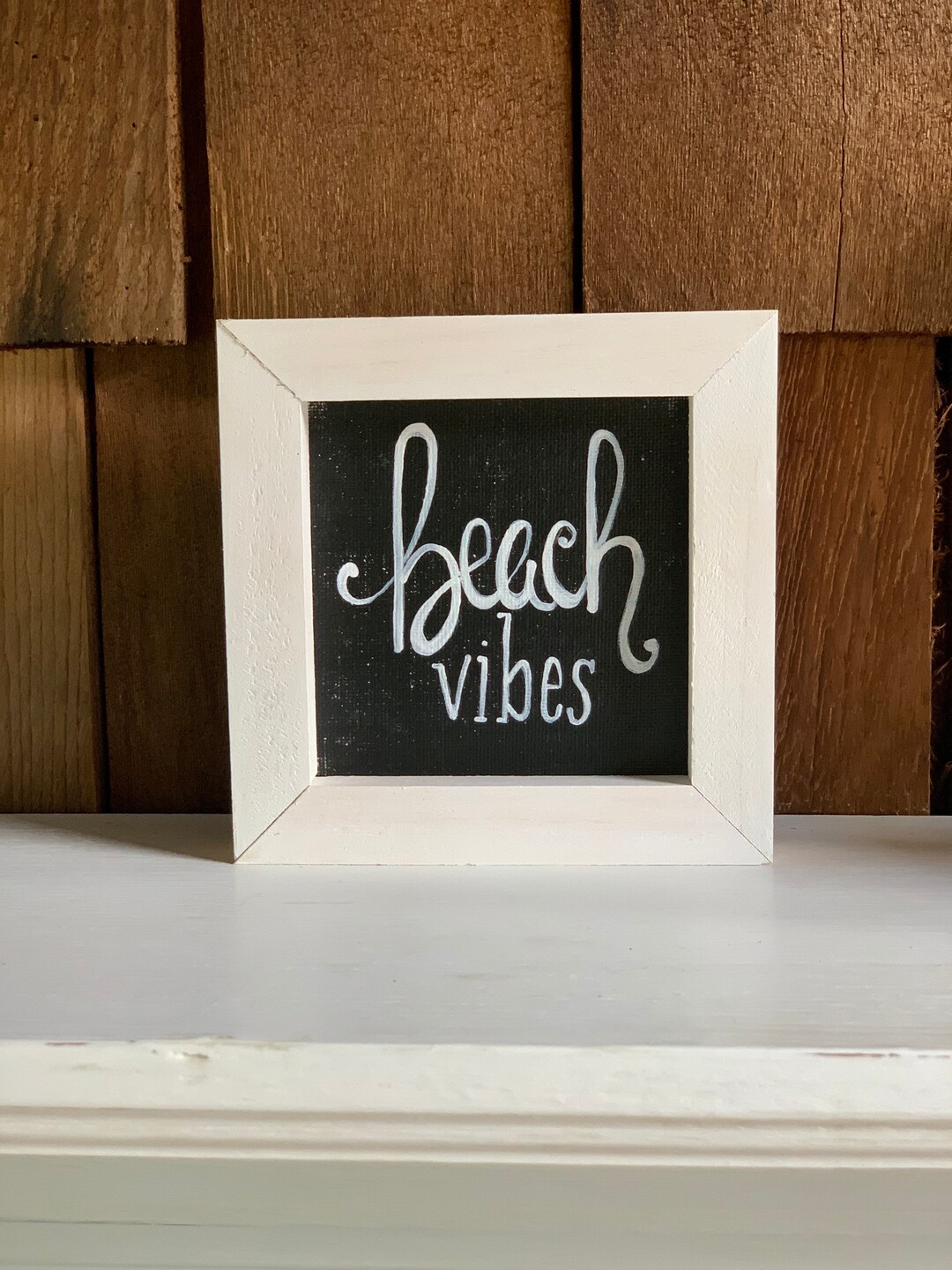 Beach Vibes / Summer Tiered Tray Sign / Summer Decor / Hand - Etsy