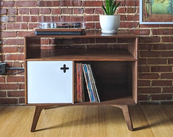 Record player stand | Etsy