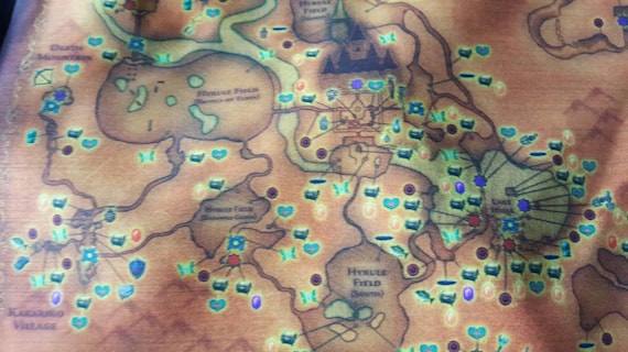 Hyrule Field Twilight Princess Map