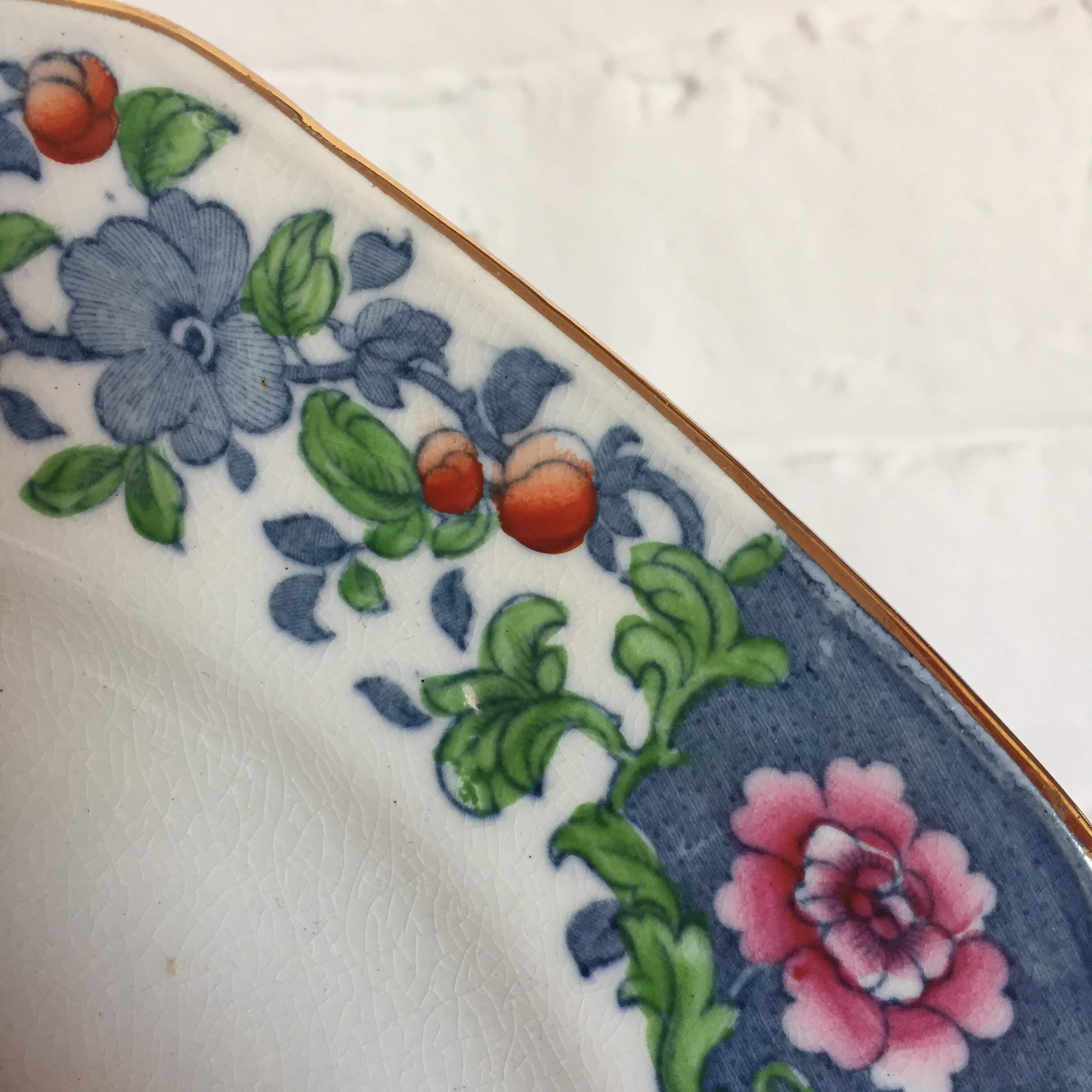 F. Winkle & Co Whieldon Ware 'antique' Octagonal Plate - Etsy