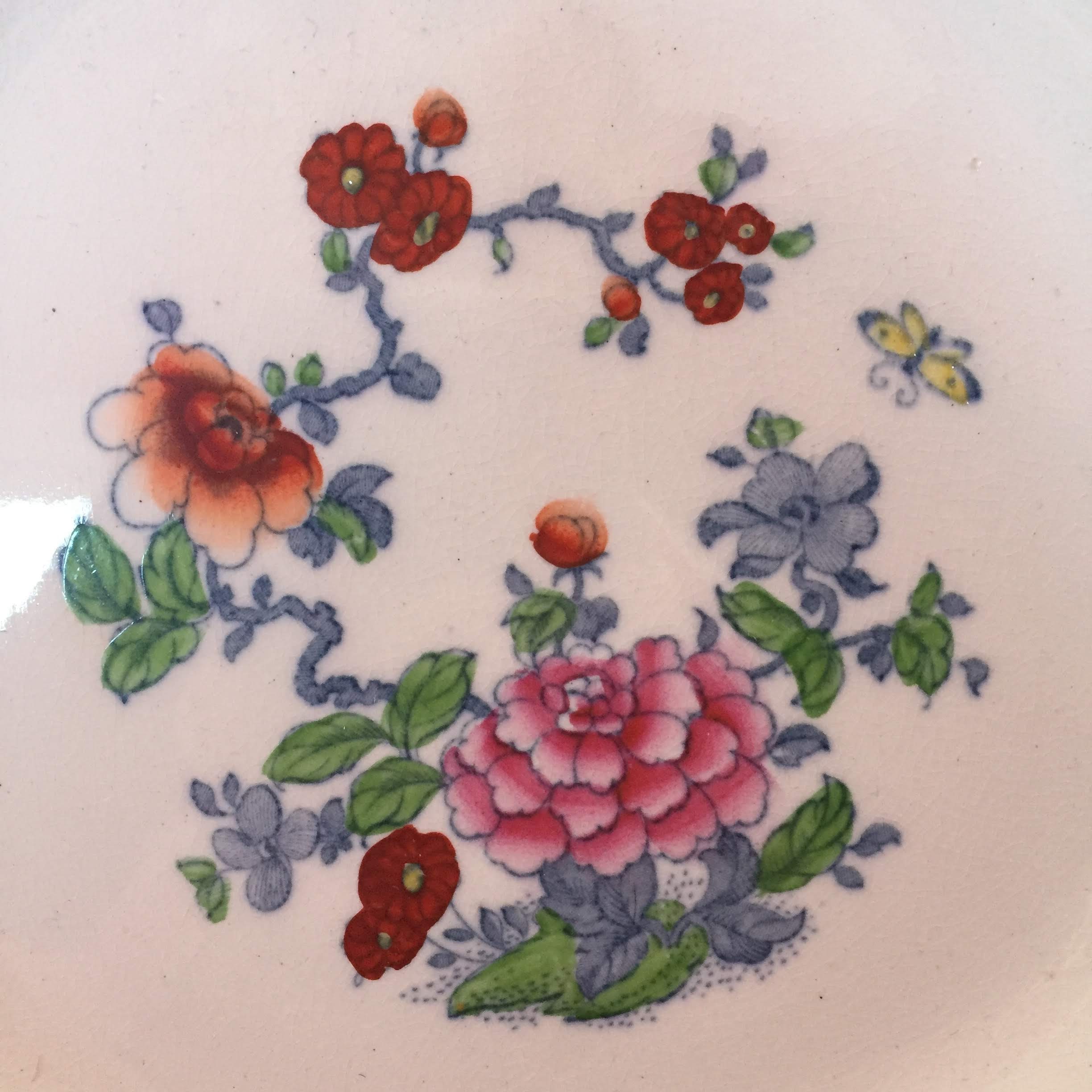 F. Winkle & Co Whieldon Ware 'antique' Octagonal Plate - Etsy