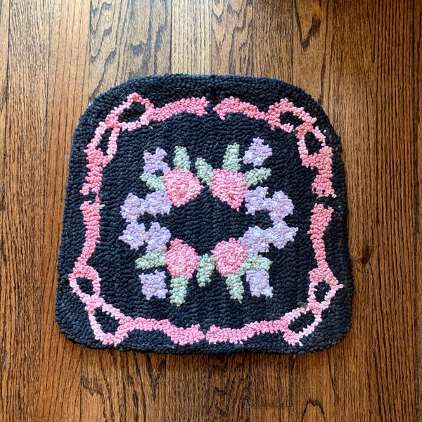 Hooked Chair Pads - Etsy