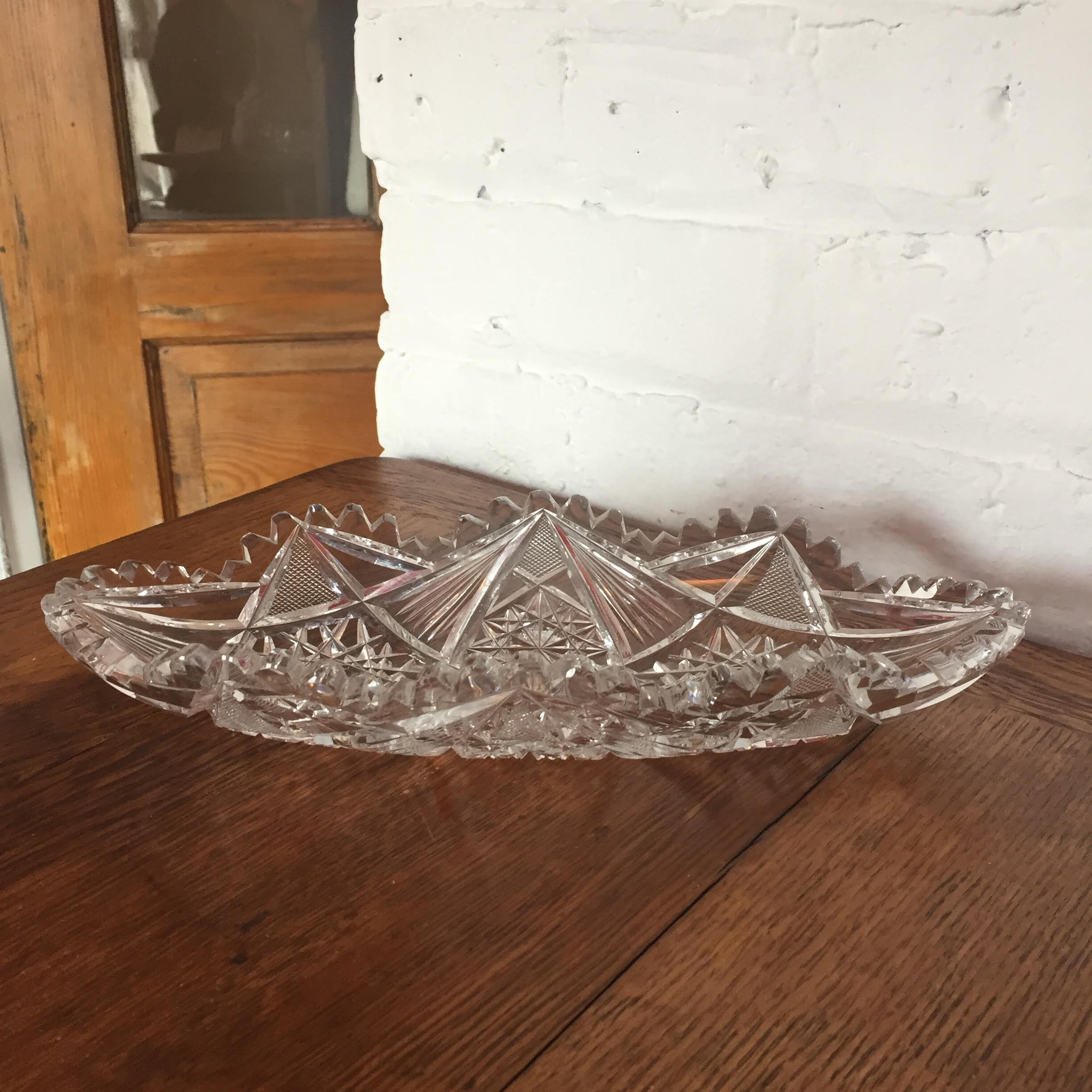 Hobstar and Brunswick Star Early American Pattern Glass EAPG - Etsy