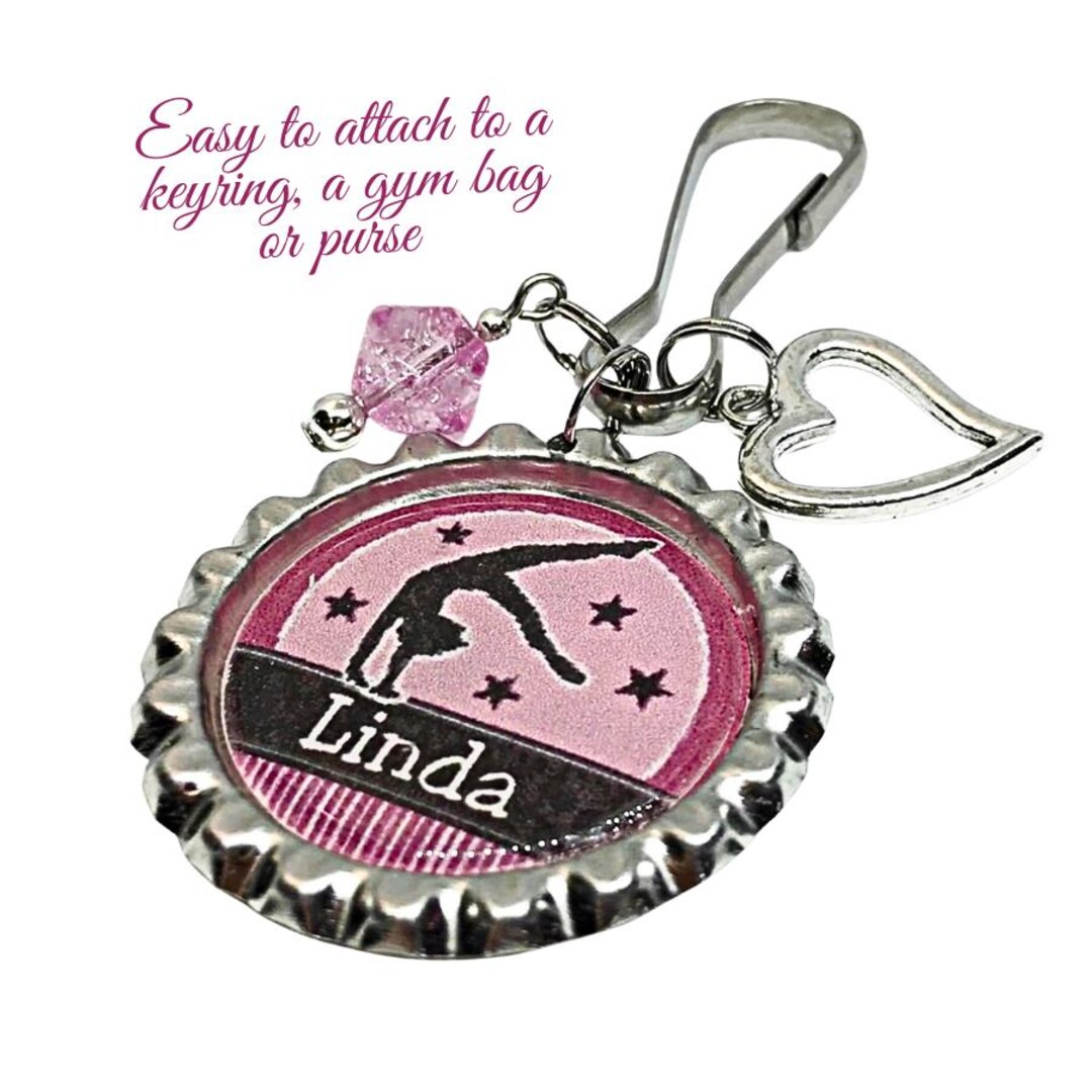 Personalized Gymnast Bag Tag - Gymnastics Team Gifts, Gymnastics Bag ...