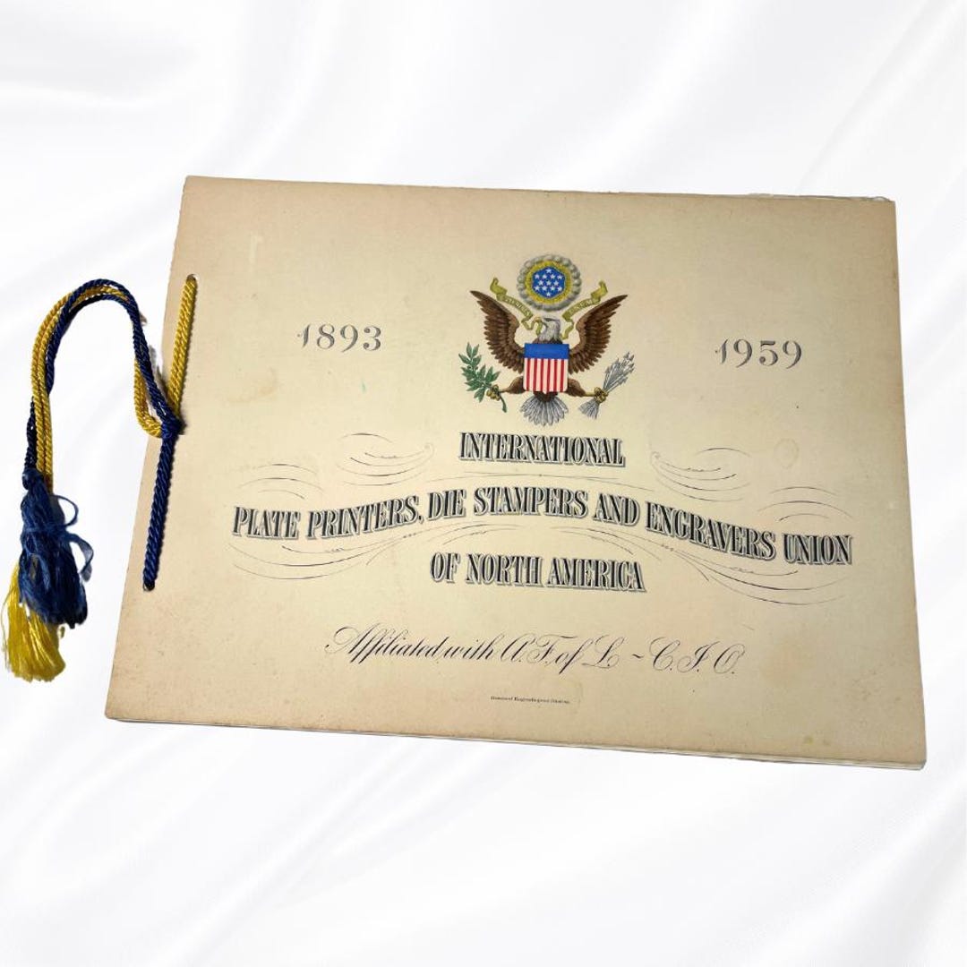 Vintage 1959 International Plate Printers, Die Stampers, and Engravers ...