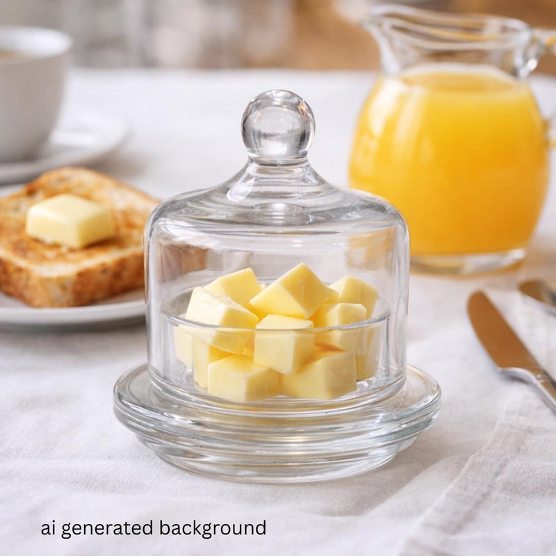 Glass Butter Pats - Etsy