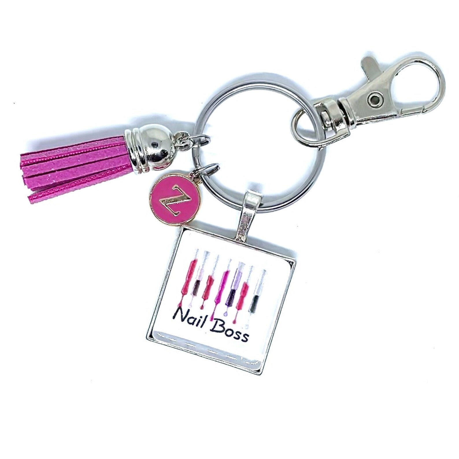 Gift for Nail Technician Custom Keychain for Nail Tech - Etsy España