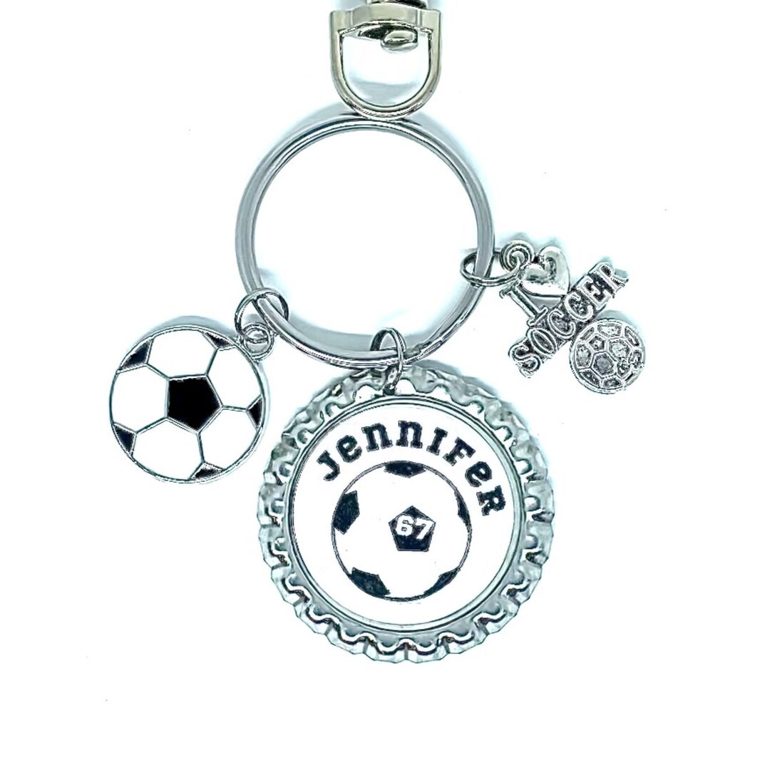 Soccer Player Keychain Gift, Soccer Coach Gift, Gift for Soccer ...