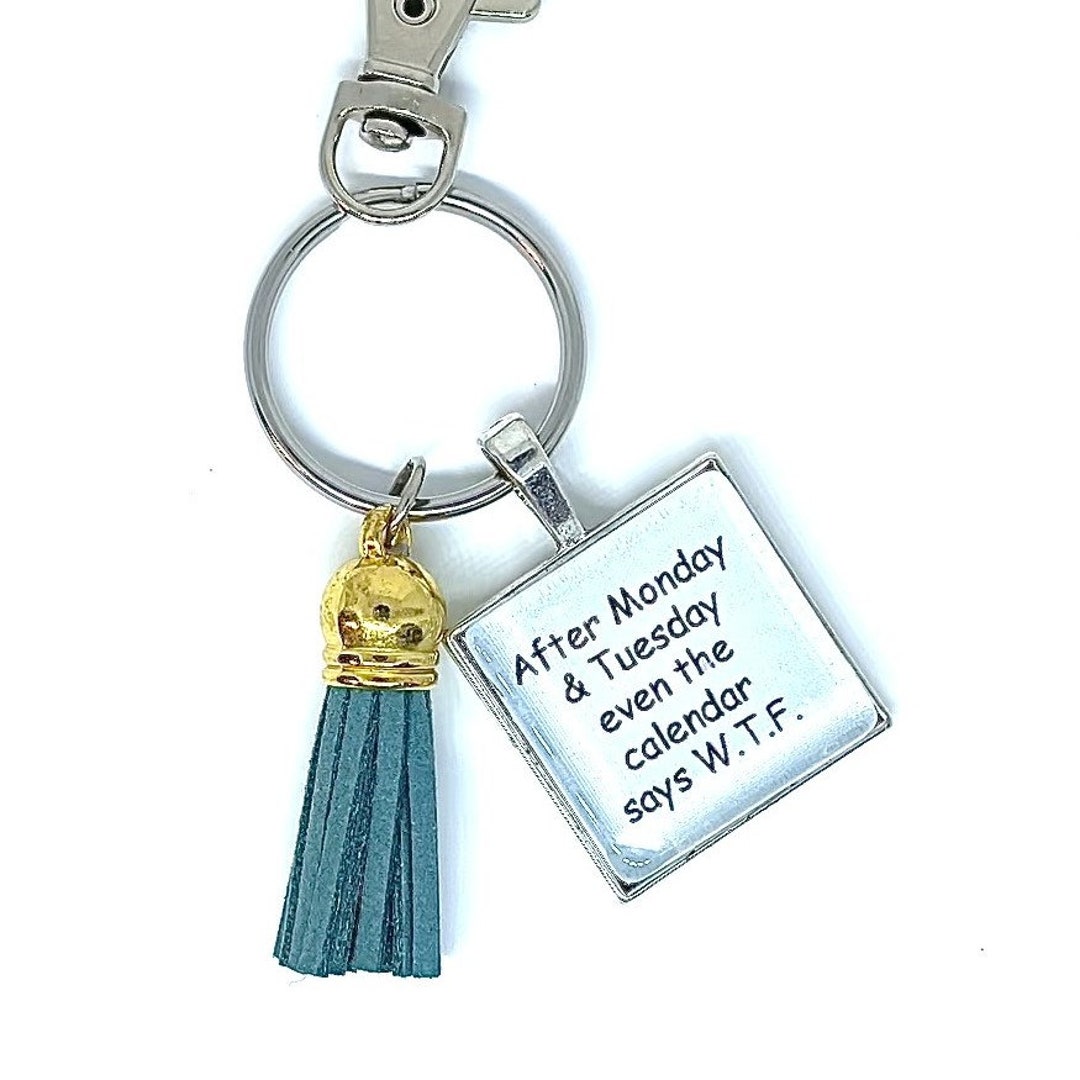 Funny keychain Humorous Keychain Novelty keychain Gift for - Etsy España