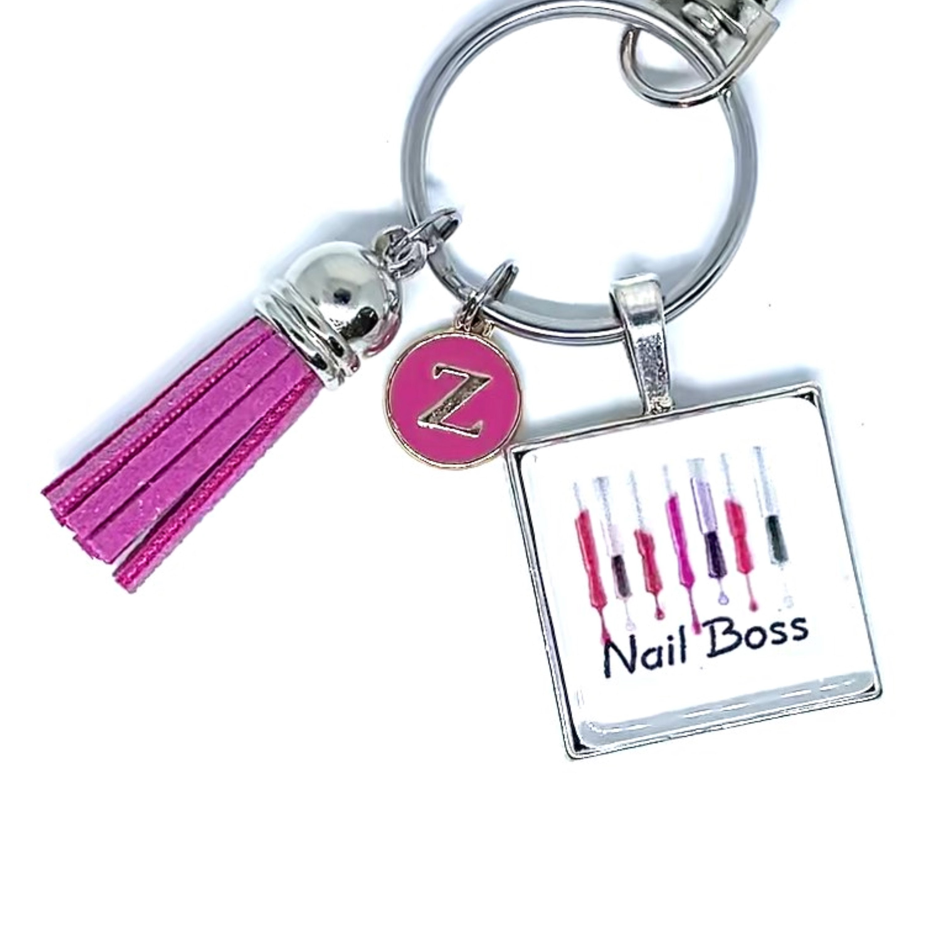 Gift for Nail Technician Keychain for Nail Tech Birthday | Etsy