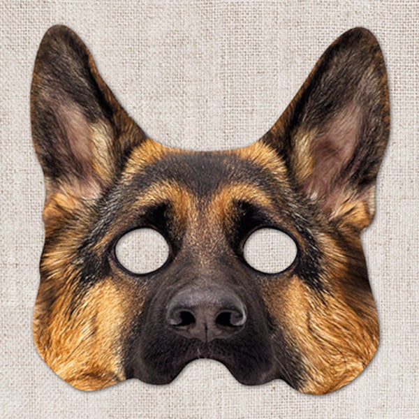 German Shepherd Mask Therian - Etsy