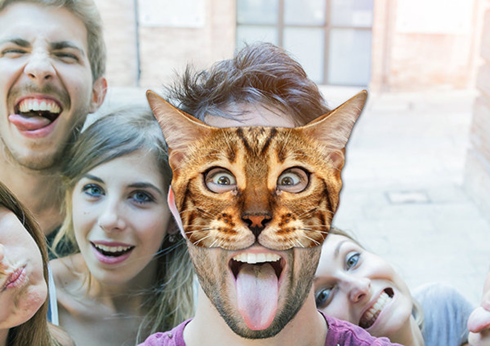 Bengal Cat Printable Mask, Cat, Photo-real Cat Mask, Printable ...