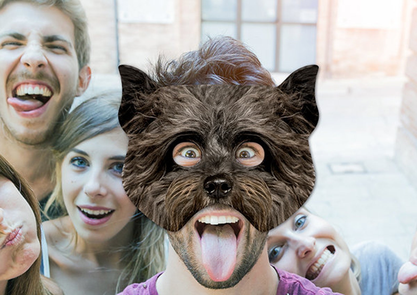 Terrier Printable Mask, Dog, Terrier, Toto, Photo-real Mask, Halloween ...