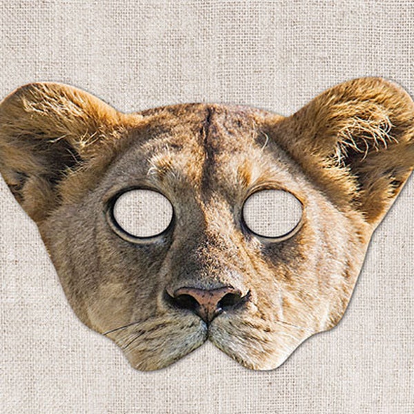 Lion Mask - Etsy