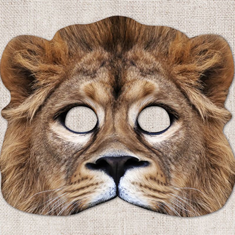 Lion Mask - Etsy