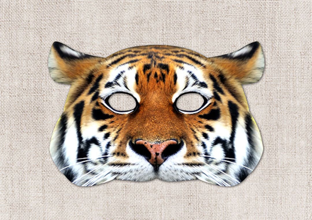 Realistic Tiger Mask