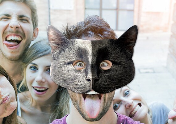 Realistic Cat Mask