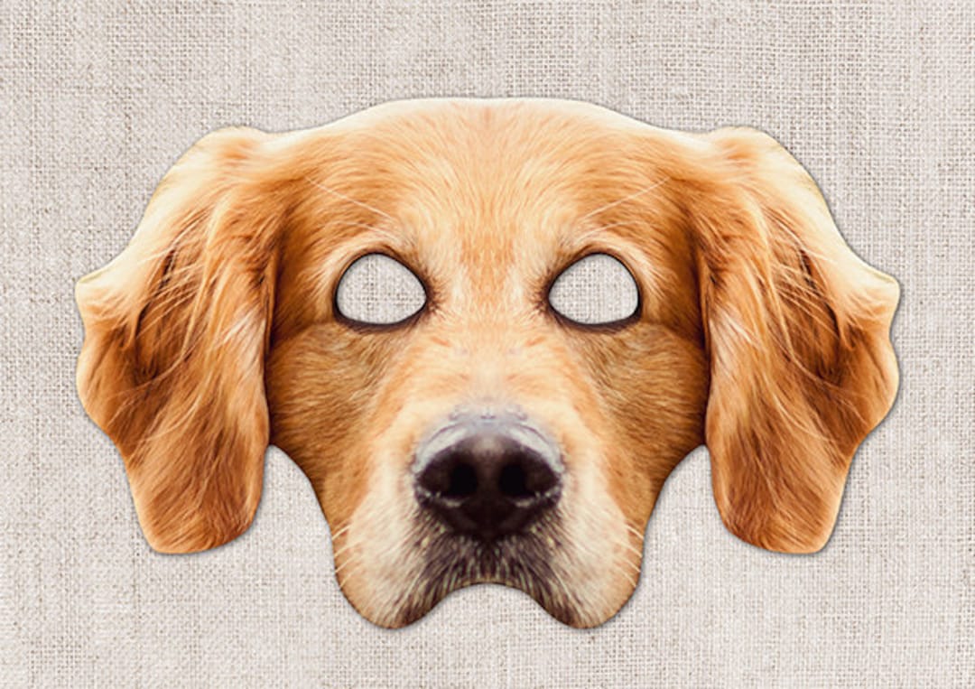 Printable Dog Mask