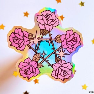 Magical Witch Holo Sticker Pack - Etsy