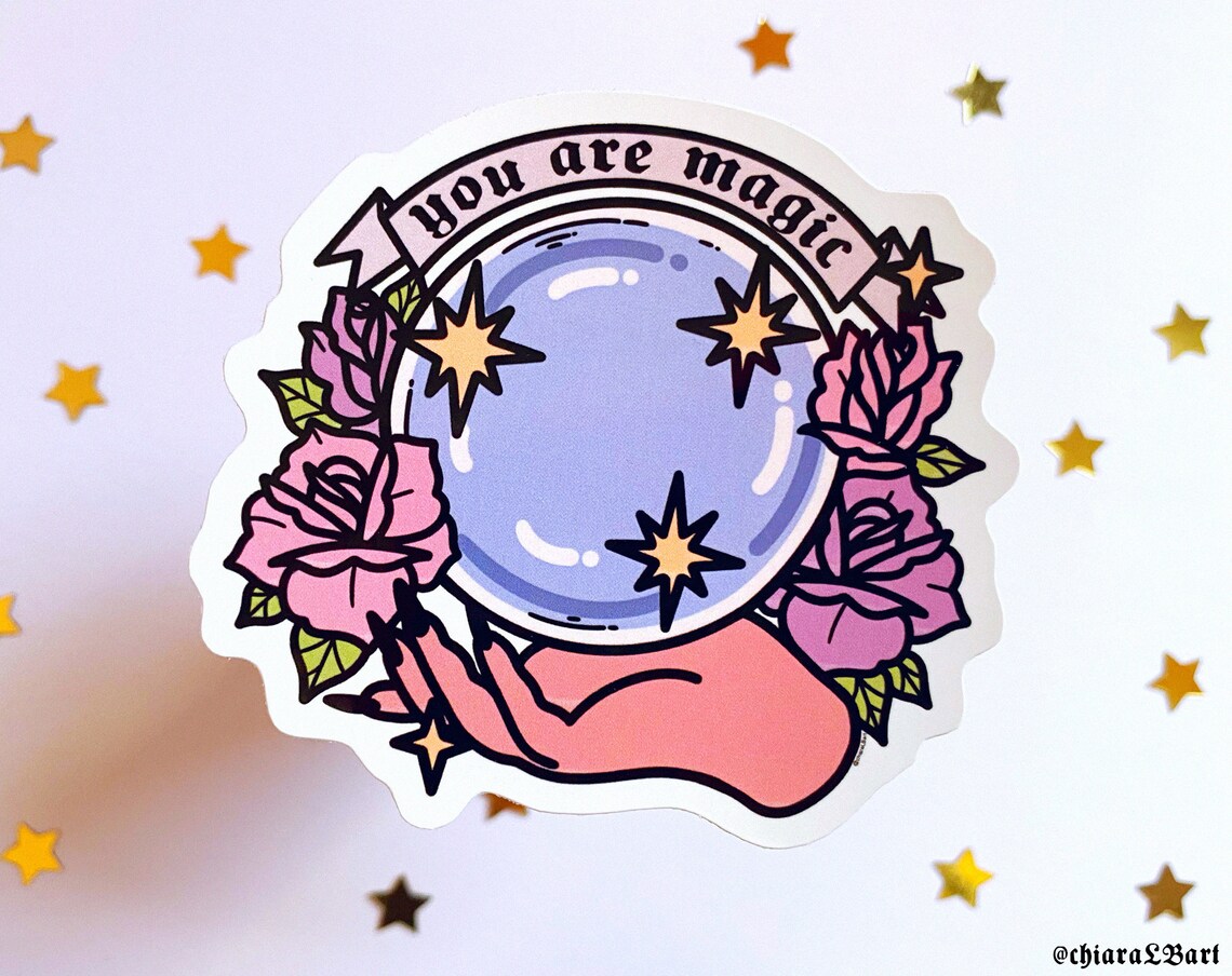 Magical Witch Holo Sticker Pack - Etsy