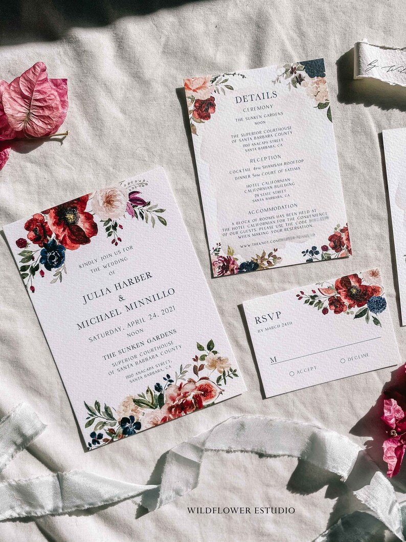 Custom Wedding Invitations Custom Wedding Invitation - Etsy