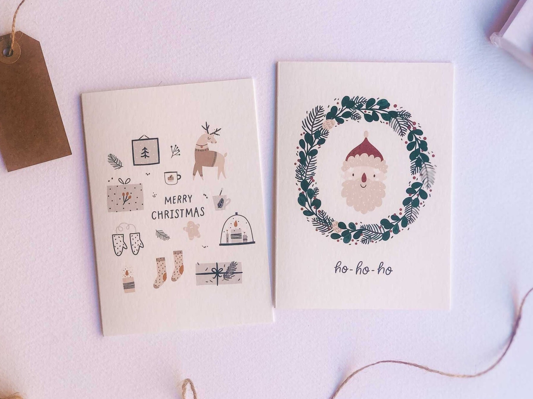 Christmas Card Set Boxed Christmas Cards Christmas Cards | Etsy