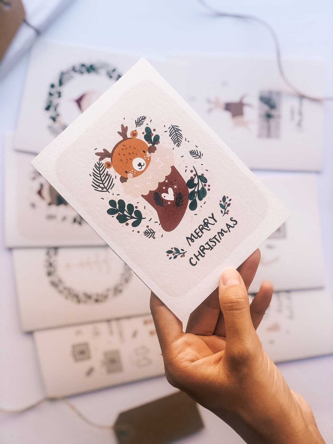 Christmas Card Set, Boxed Christmas Cards, Christmas Cards Pack ...