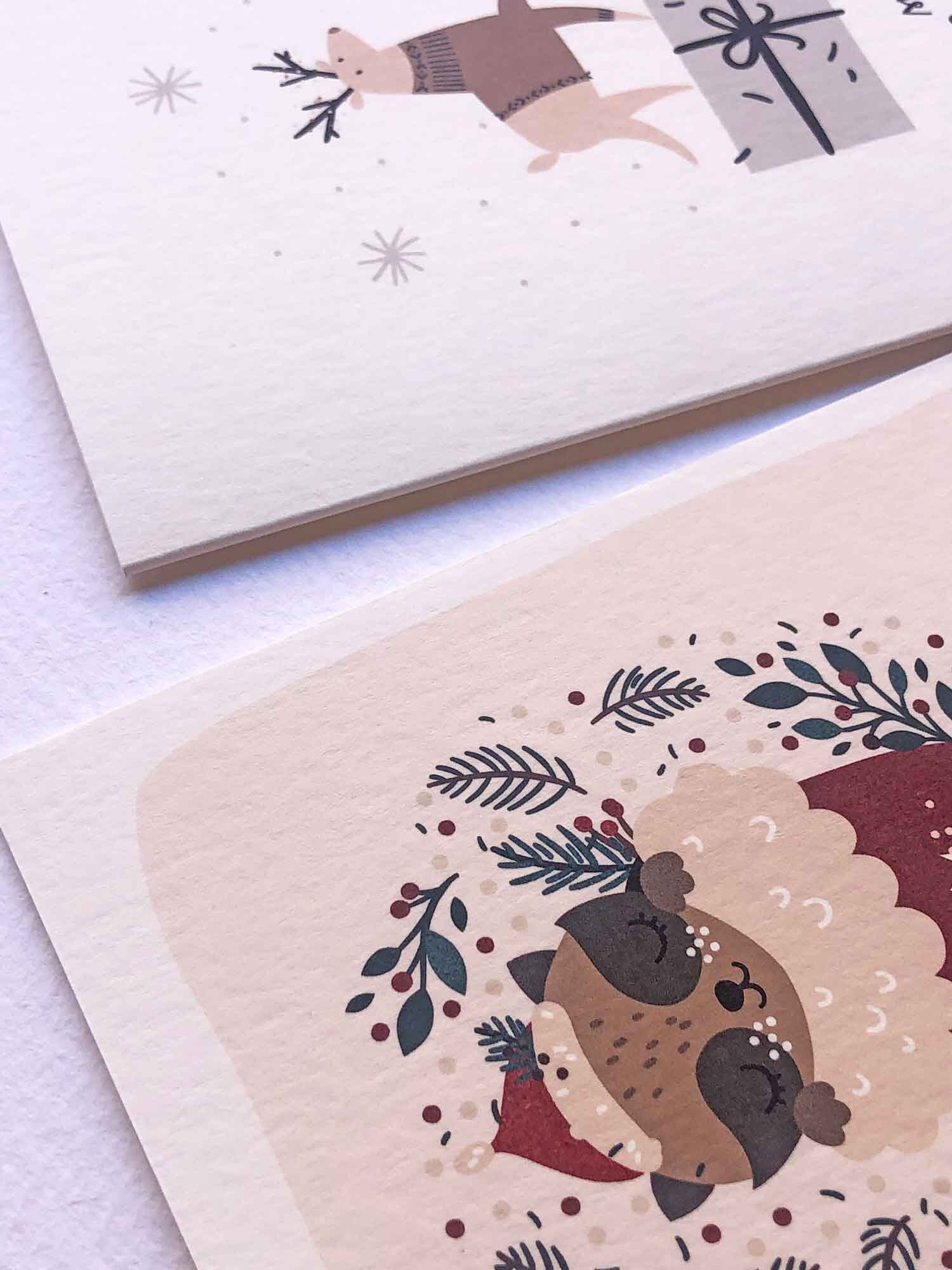 Christmas Card Set Boxed Christmas Cards Christmas Cards | Etsy