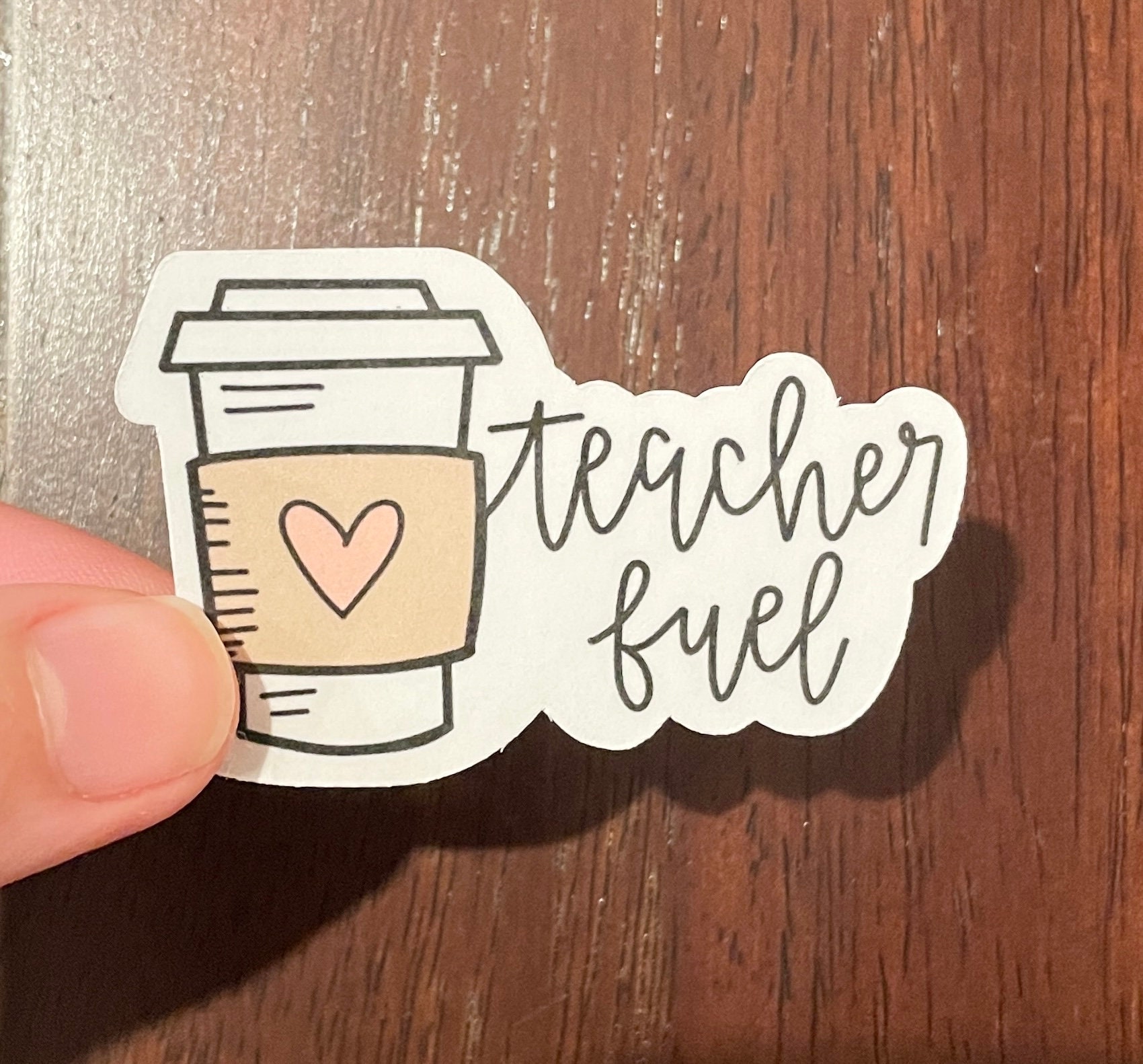 Teacher Sticker Coffee, Caffeine, Teacher Fuel - Etsy Australia