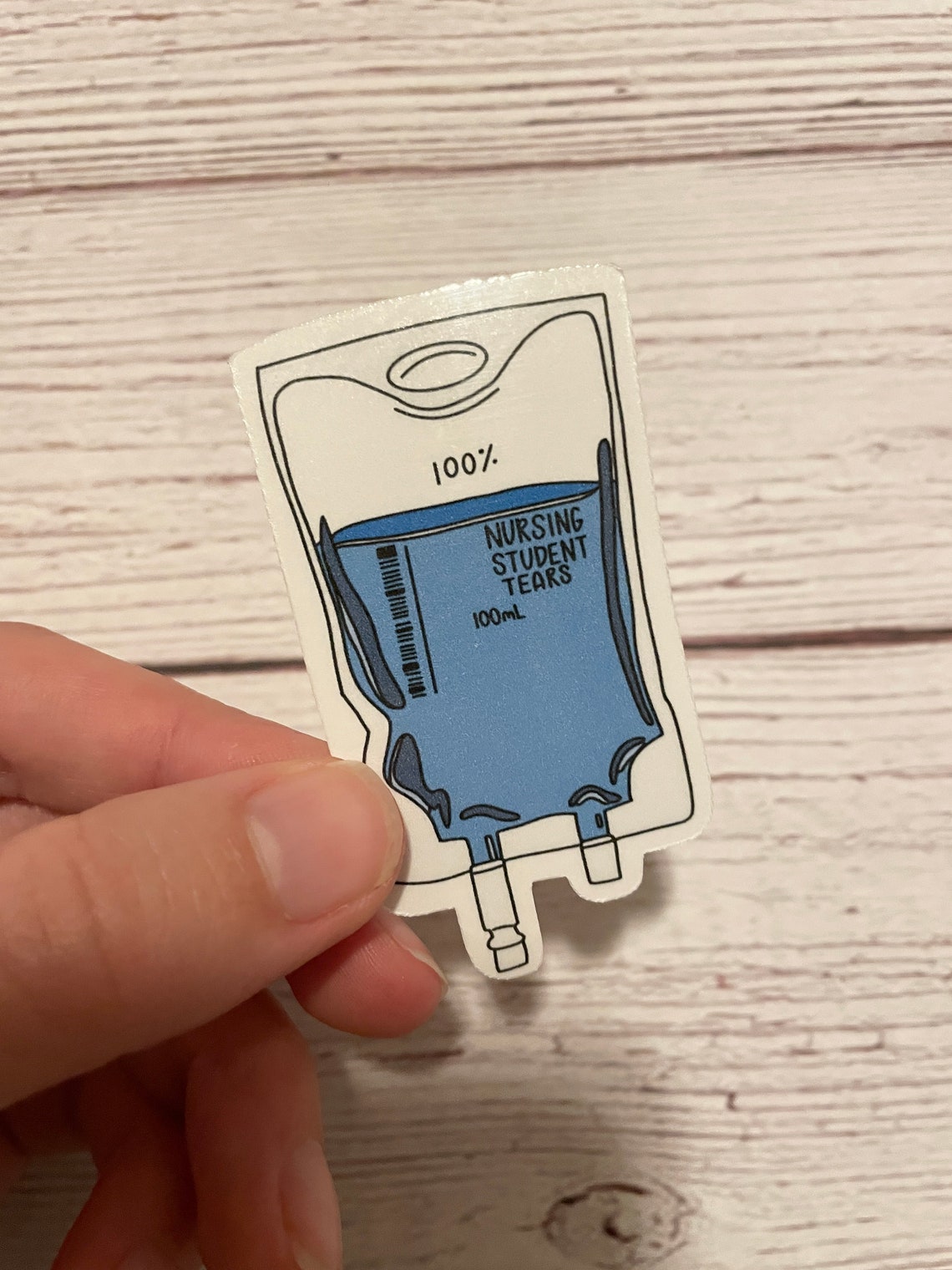 Nurse Sticker Nursing Student Tears - Etsy