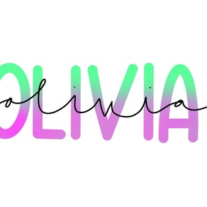 Custom Name/text Digital Files JPEG & PNG - Etsy