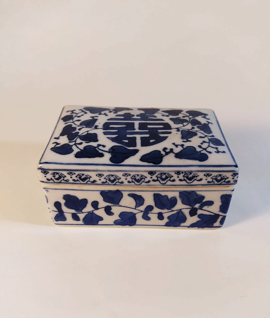 Chinese Porcelain Box - Etsy