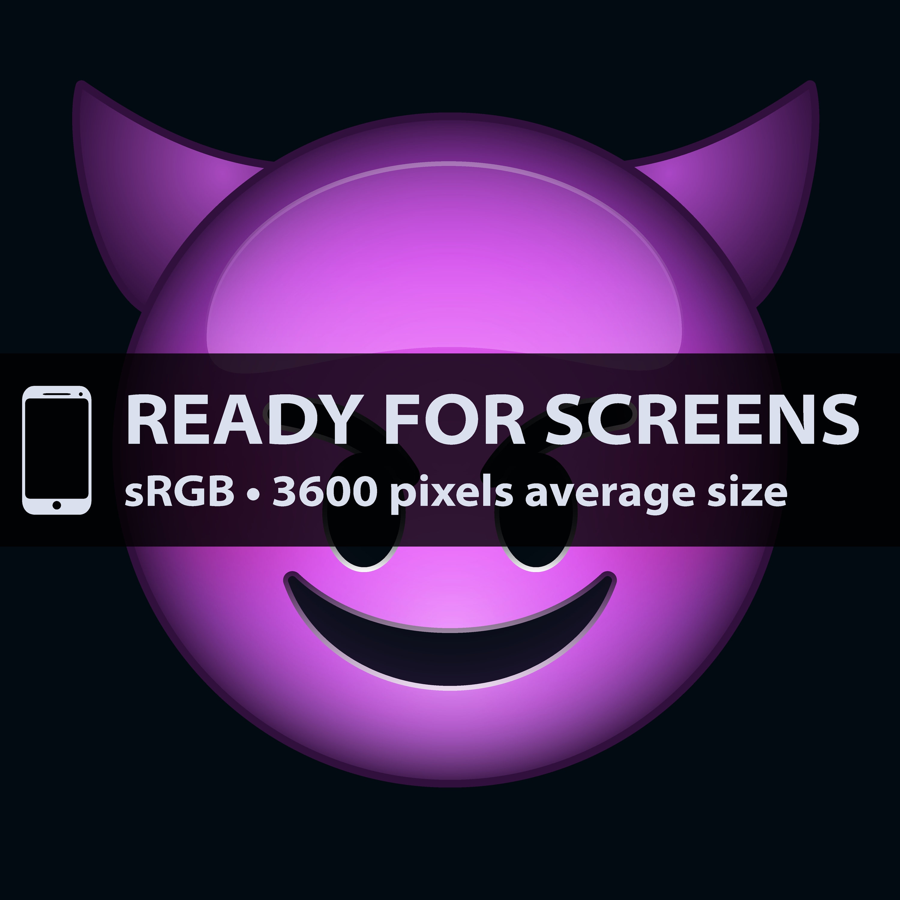 Emoji Image Bundle for Print & Web Projects High Resolution Clip Art ...