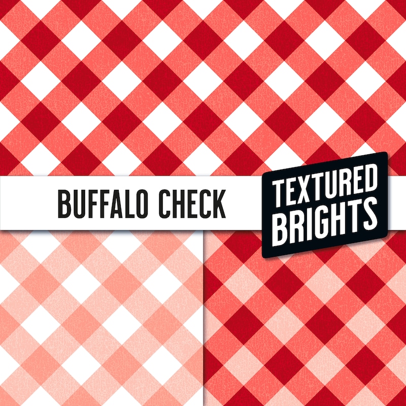 Buffalo Check Stencil - Etsy