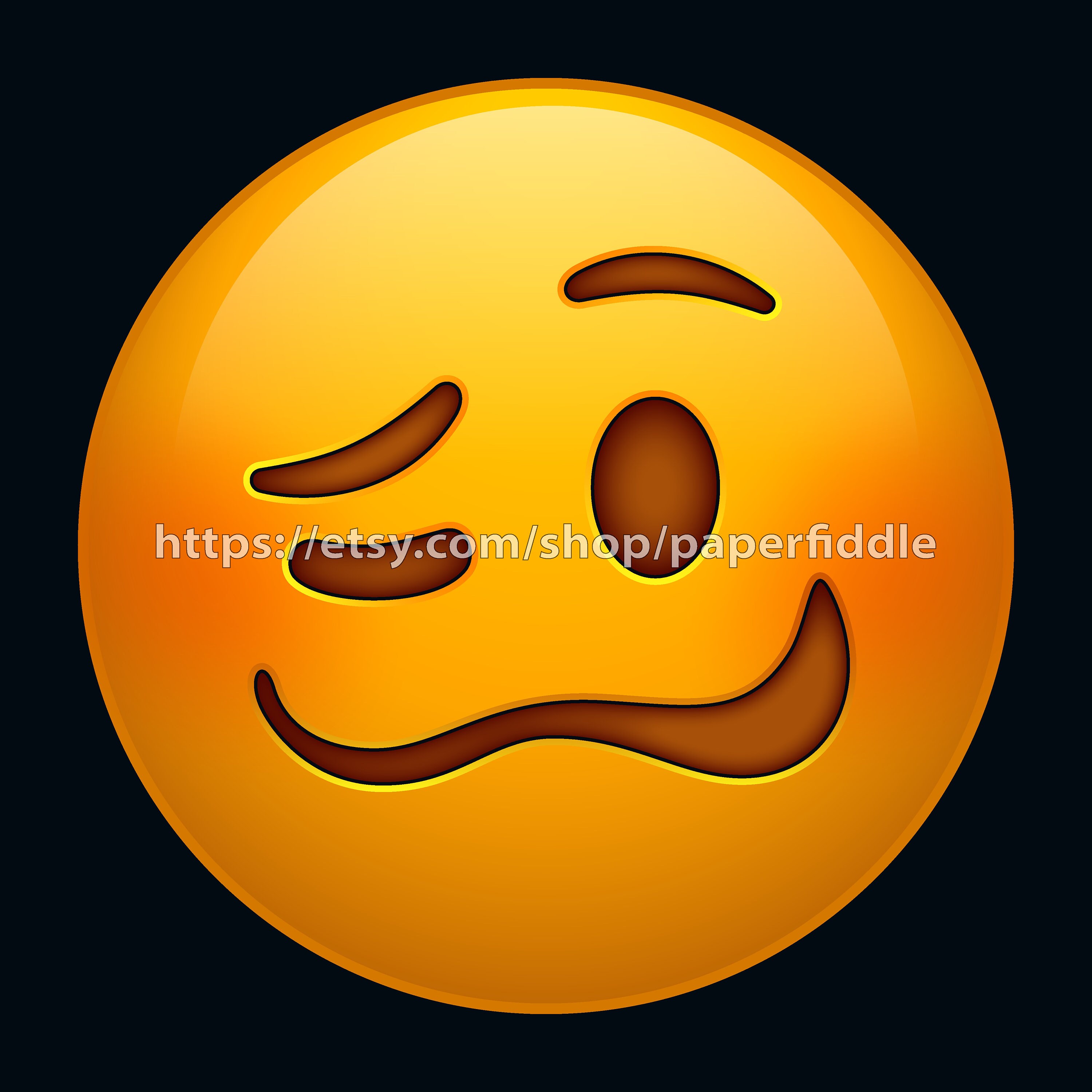 Woozy Emoji - Adobe Illustrator 2020 Source File - Original Vector Art ...