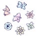 Atomic 1950s Starbursts & Doodads - Mid Century Modern Clipart - 18 ...