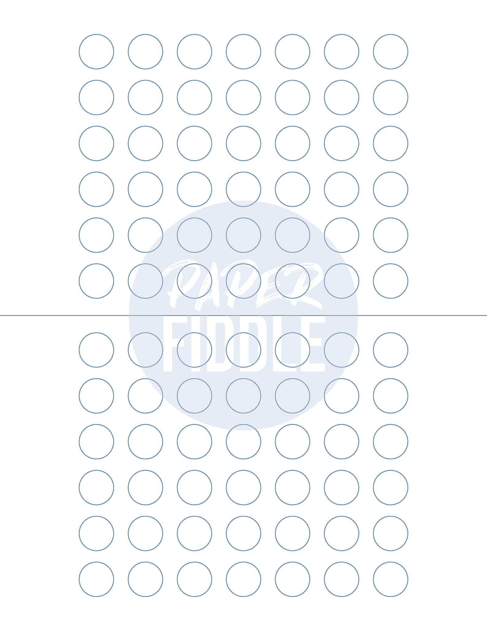 Connect Four - Classic 4 in a Row Game - Printable 2 Player Game ...
